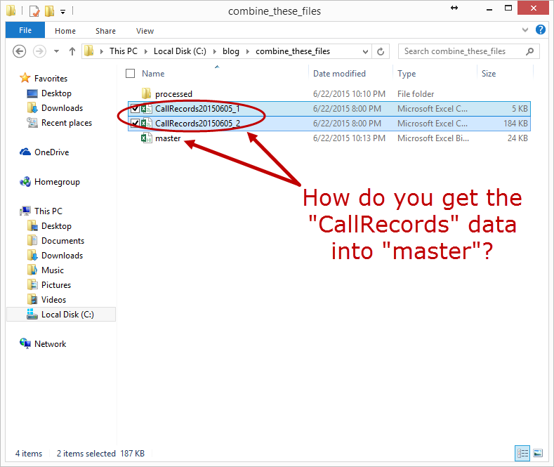 Combining Many Excel CSV Files Into One Part 1 Dan Wagner Co